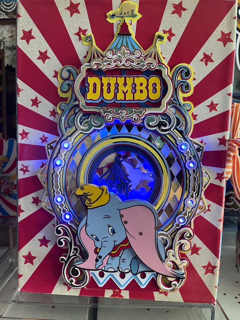 Circus Scrapbook Album Tutorial - Etsy