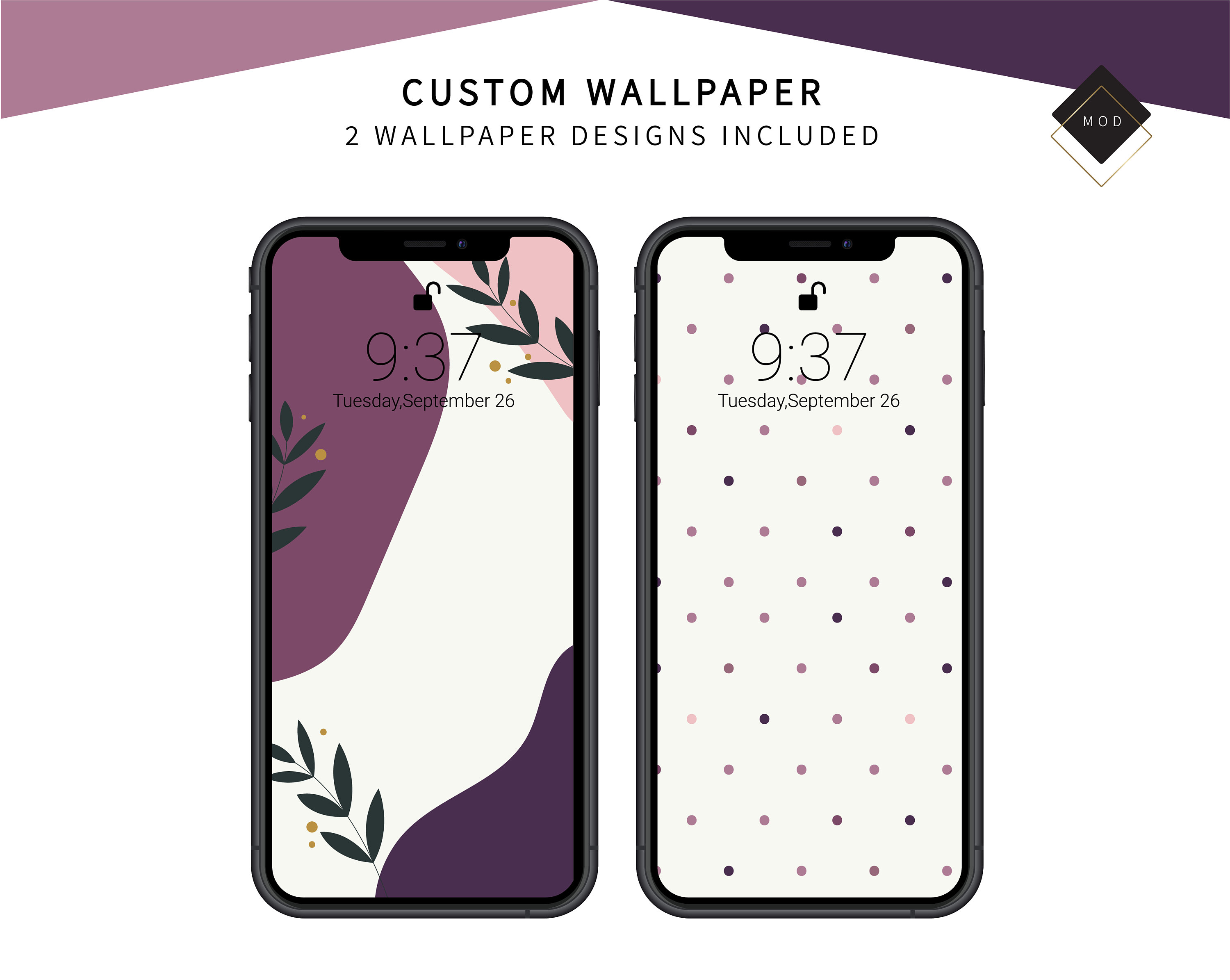 Purple Plum 288 Multi Color Iphone Ios14 App Icons 24 - Etsy