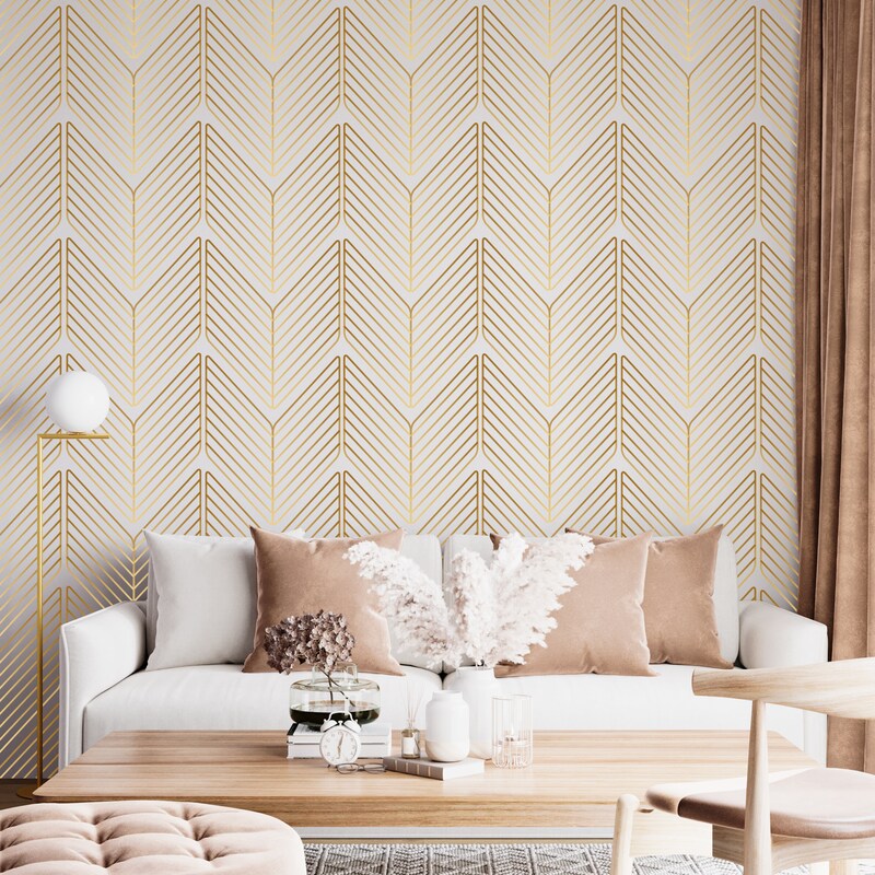 Patterned Wallpaper - Etsy UK
