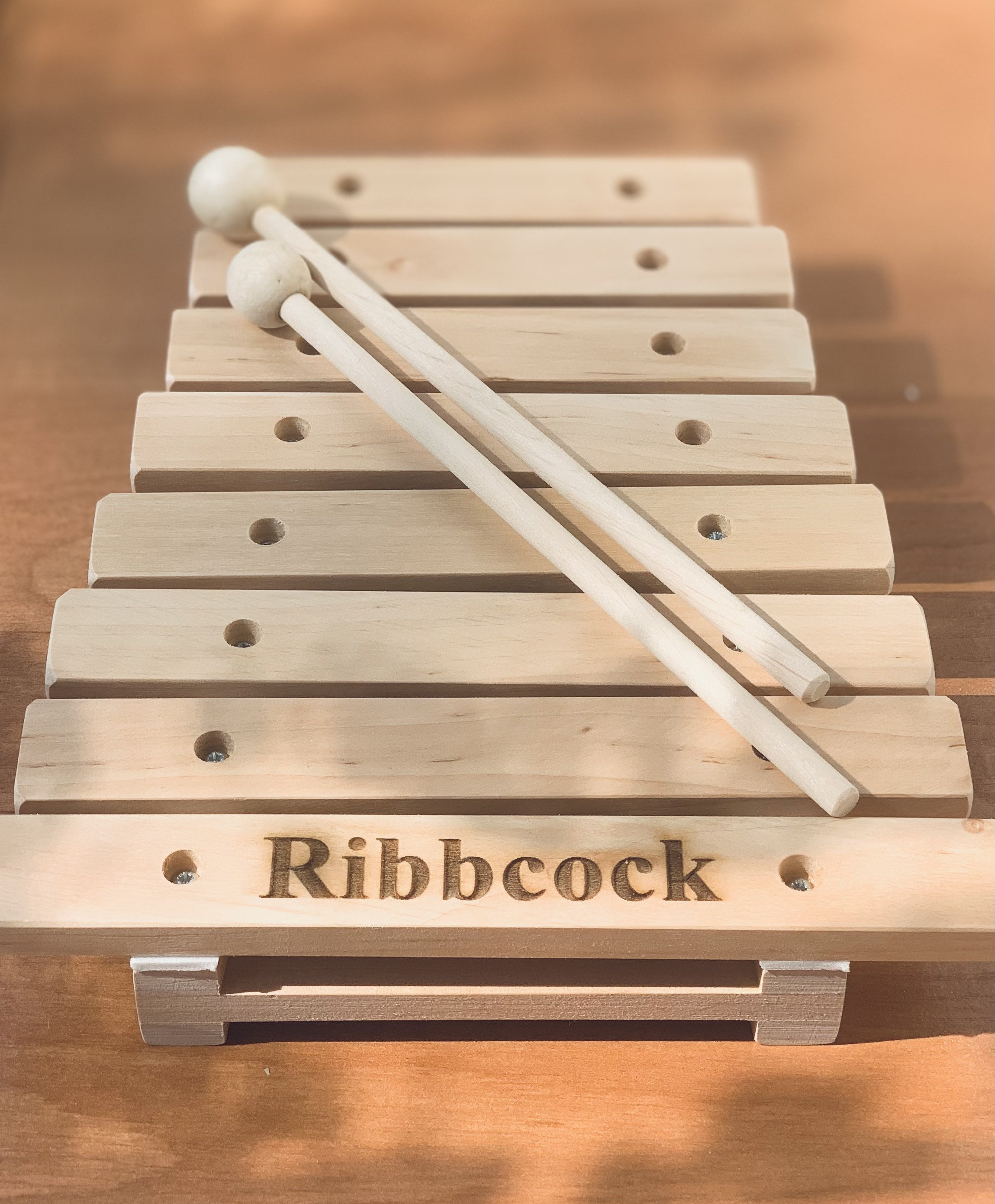 Handmade Toy Xylophone From Natural Wood - Etsy