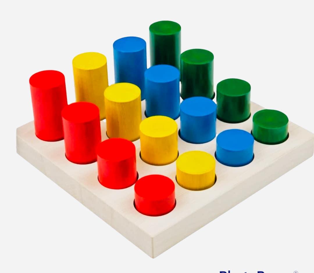 Wooden Color Top Hat Montessori Educational Christmas Gift - Etsy