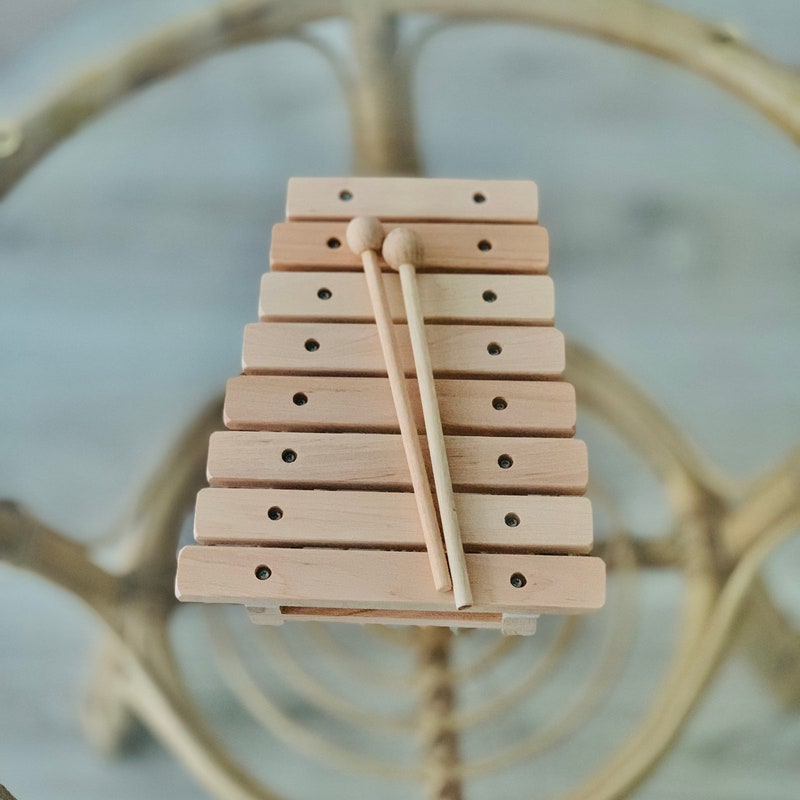 Natural Wood Xylophone - Etsy