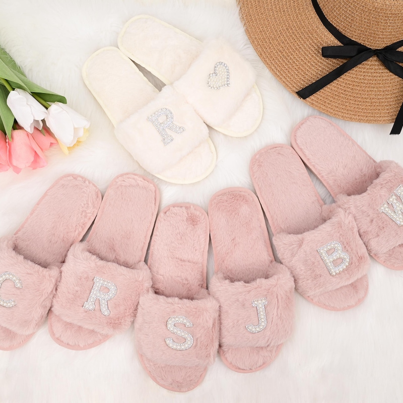 Bride Slippers - Etsy