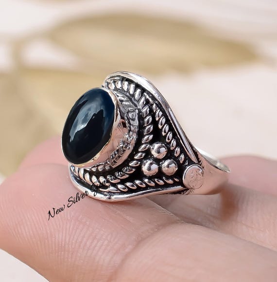 Onyx ring etsy store