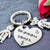 Music or Youtube QR Code, Custom Engraved, Song or Video Link Keyring ...