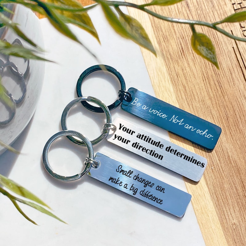 Titanium Keychain Rings - Etsy UK