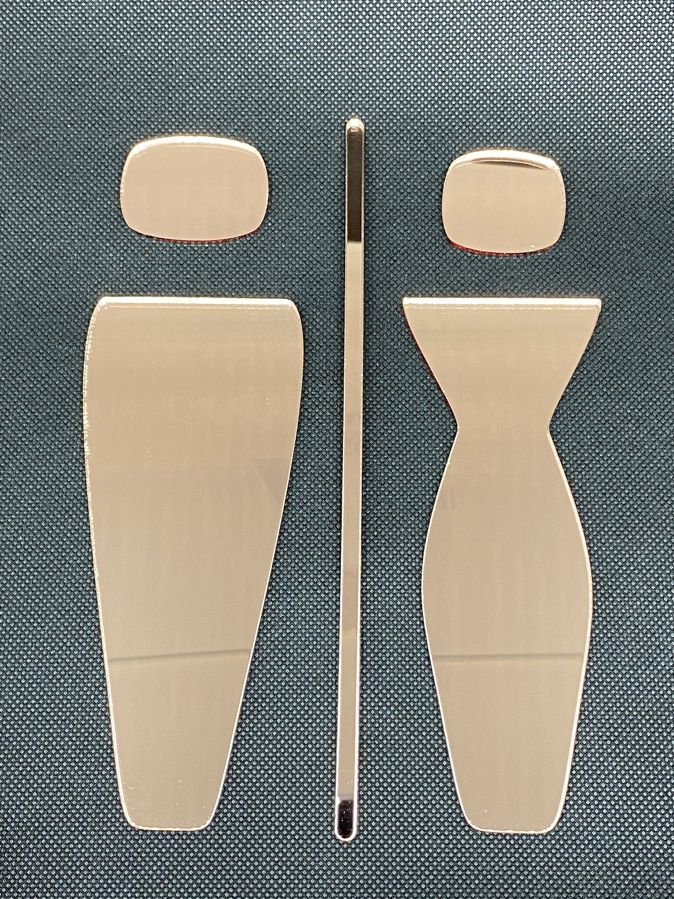 Extra Large Modern Toilet/restroom Sign - Etsy UK