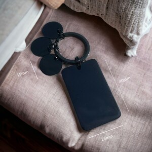 Music or Youtube QR Code, Custom Engraved, Song or Video Link Keyring ...