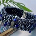 Gemstones Classy Bracelet/ Dark Blue Royal Blue Bracelet / - Etsy
