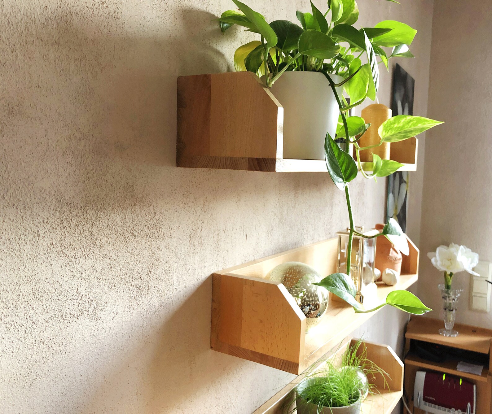 Handcrafted Solid Wood Shelf - Etsy