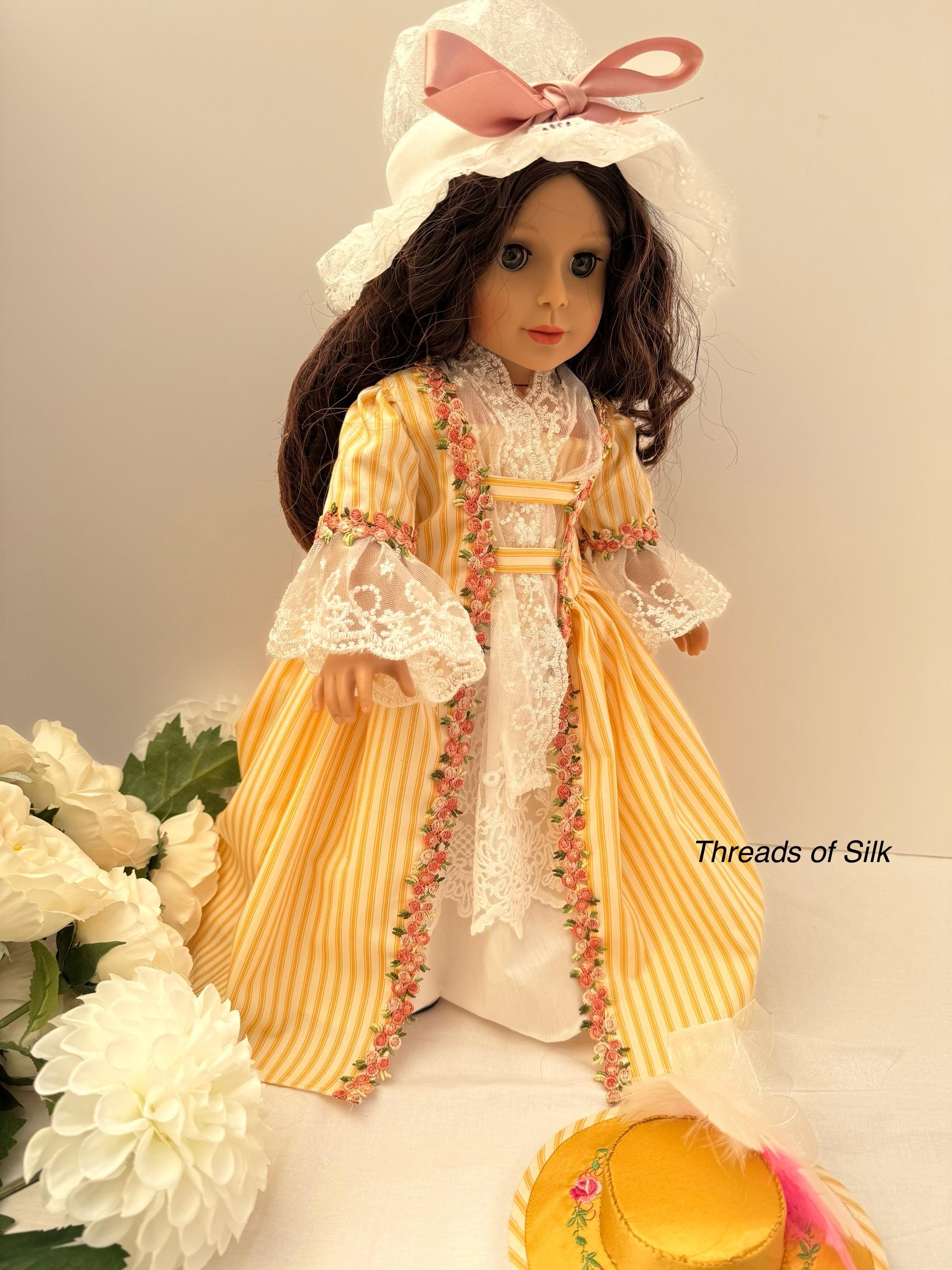 18 Inch Doll 18th Century Colonial Outfit - Etsy