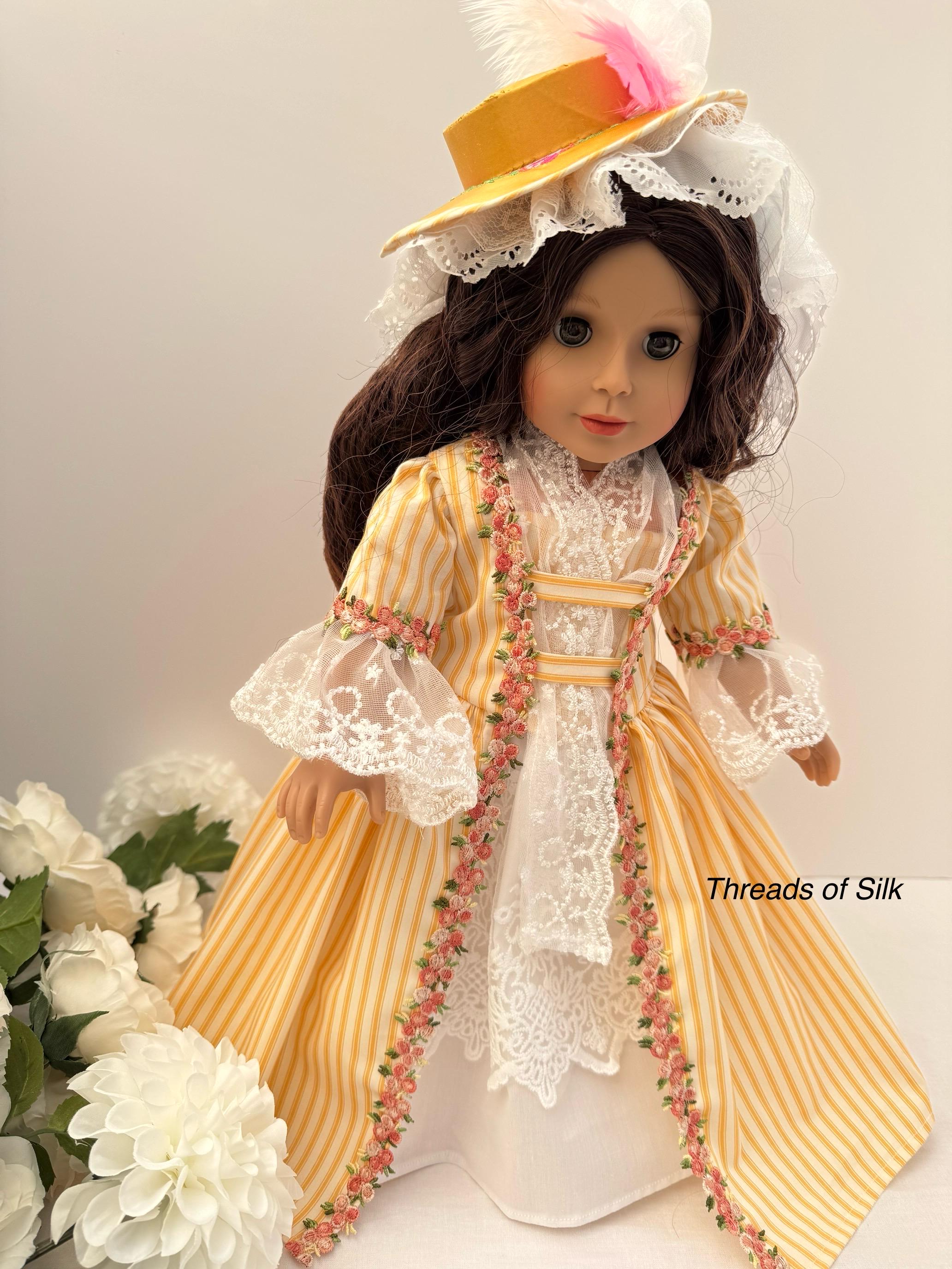 18 Inch Doll 18th Century Colonial Outfit - Etsy