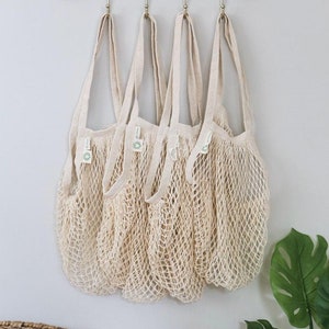 Fishnet Market Bag|string Bag | Shopping Bag ,|reusable Shopping ...