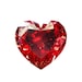 Red Diamond Heart Pritable Art for Download Wall Art Print in JPEG and ...