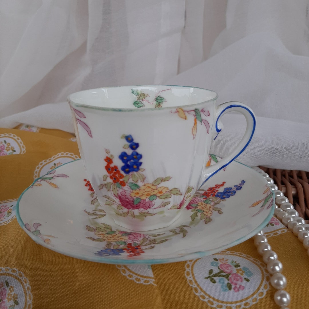 Antique Royal Doulton June Cup and Saucer, Over 100 Years Old ...