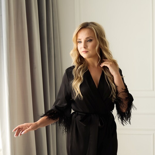 Gothic Bridal Robe - Etsy