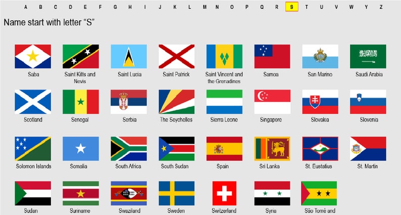 219 Flags World Country, Islands, Leagues, Unions Flags Powerpoint ...