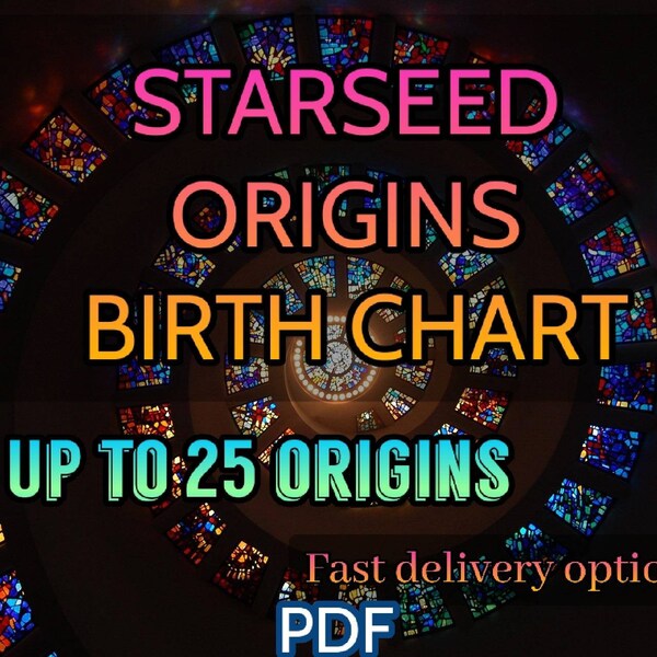 Starseed Birth Chart - Etsy