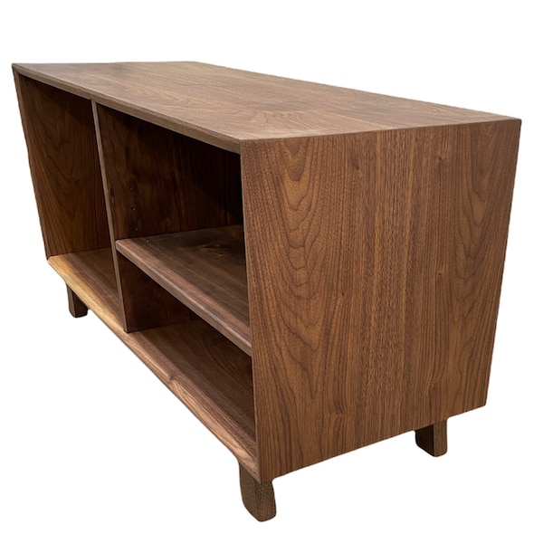 Walnut Record Player Stand - Etsy