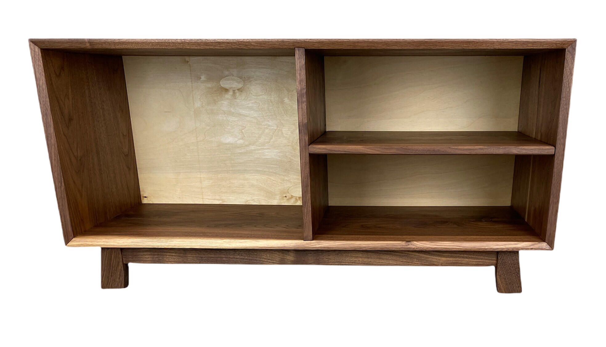 Walnut Record Player Stand and Record Storage - Etsy