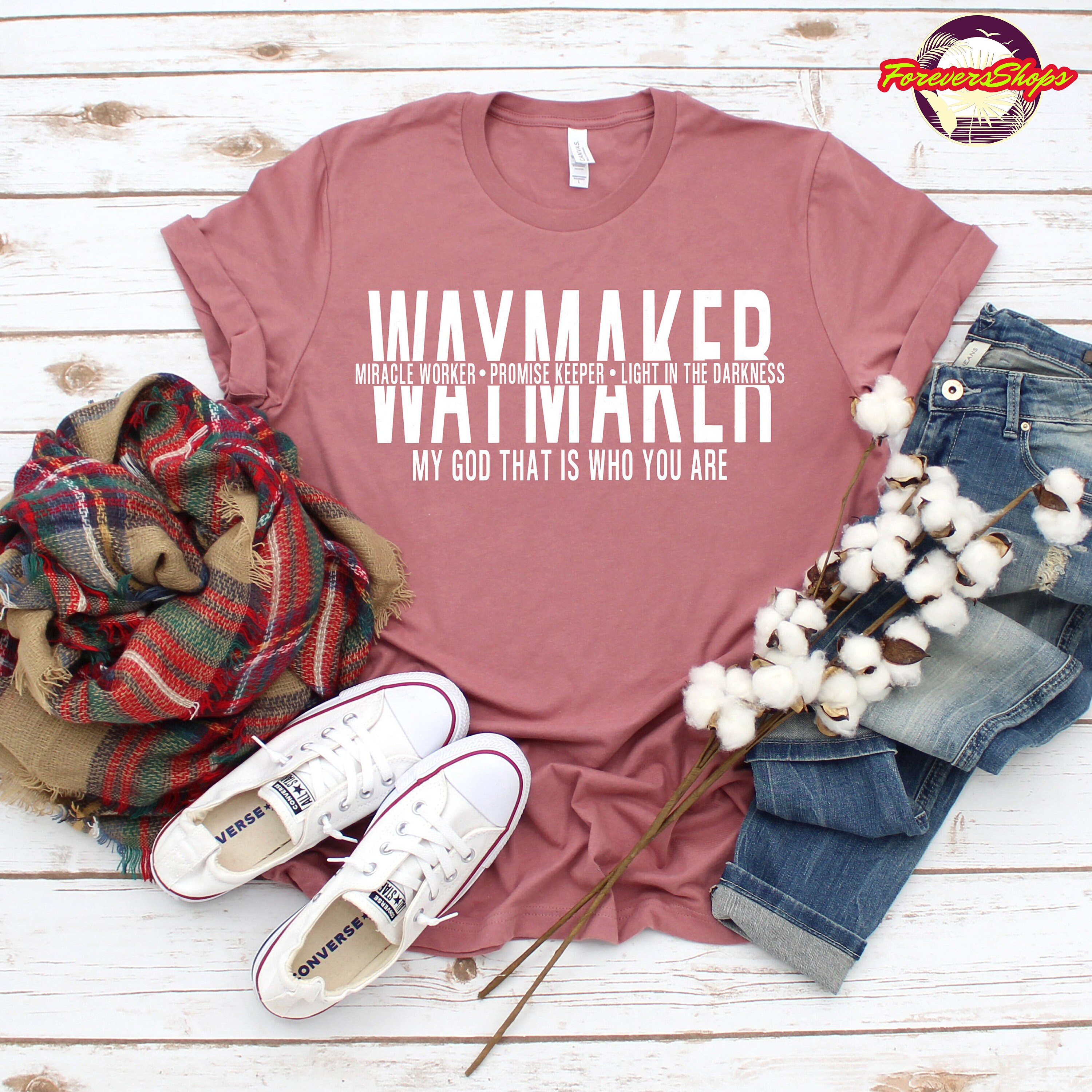 Waymaker Shirt Christian T-Shirts Christian Apparel | Etsy