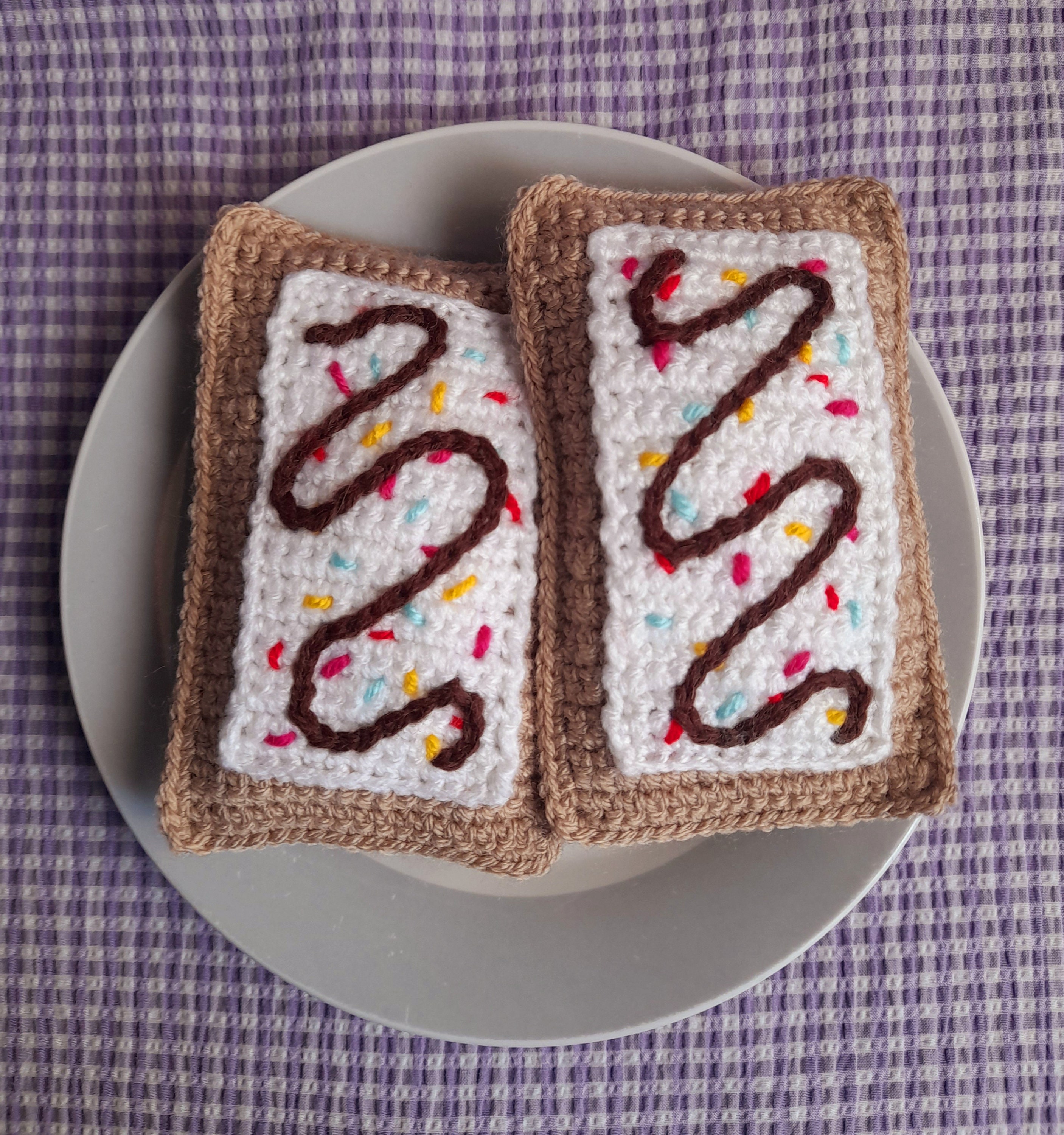 Pop Tart Plushie Crochet Pattern PDF - Etsy