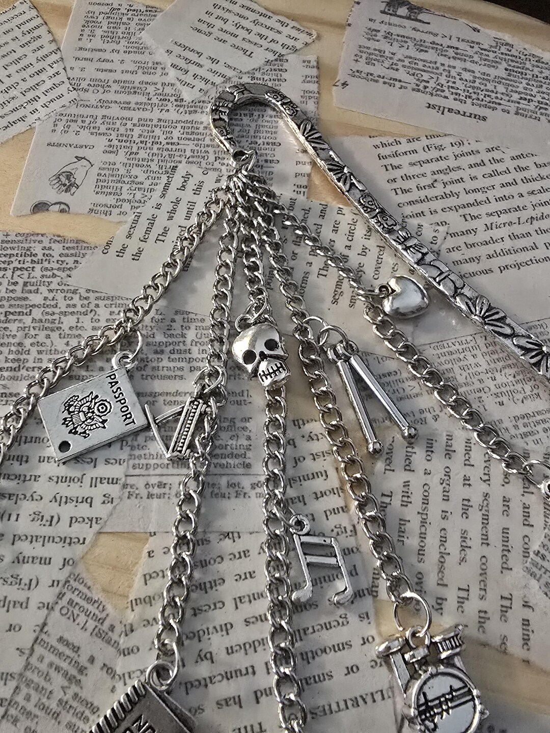Rockstar Romance Themed Bookmark - Etsy
