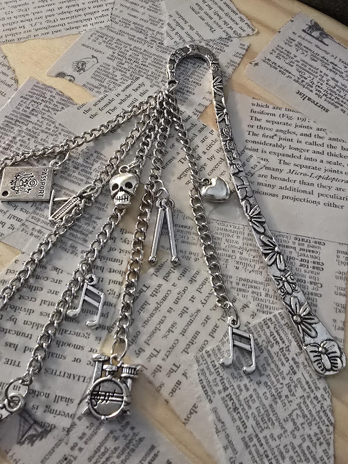 Rockstar Romance Themed Bookmark - Etsy