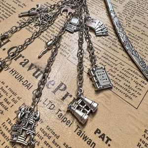 Haunting/hunting Adeline Inspired Metal Bookmark - Etsy