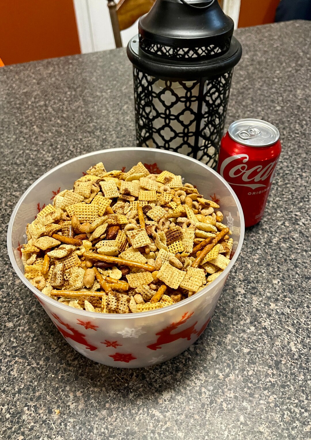 Best Seller Homemade Party Mix Chex Mix Old Fashioned With Mixed Nuts ...