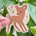Cute Deer Sticker | Fawn Sticker | Journal Sticker | Cute Sticker ...
