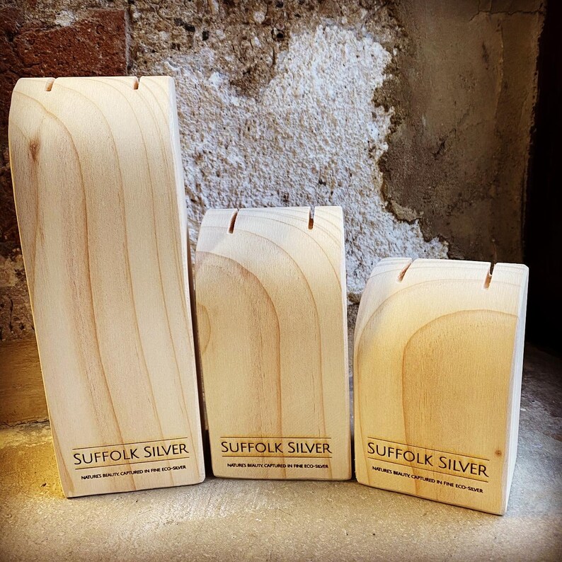 Necklace Display Stand Handmade Natural Wood Jewellery - Etsy