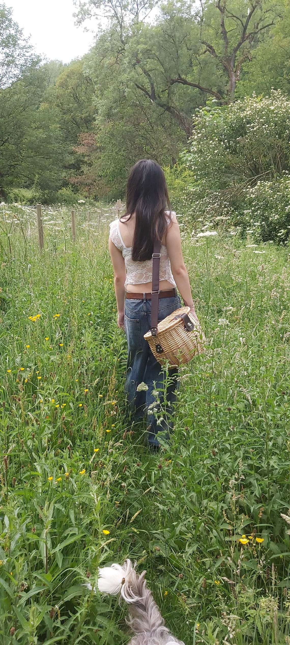 All Day Forager Backpack Style Personalisable Natural Willow Basket ...