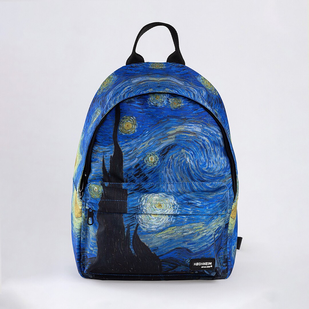 The Starry Night 1889 Backpack Vincent Van Gogh Art - Etsy