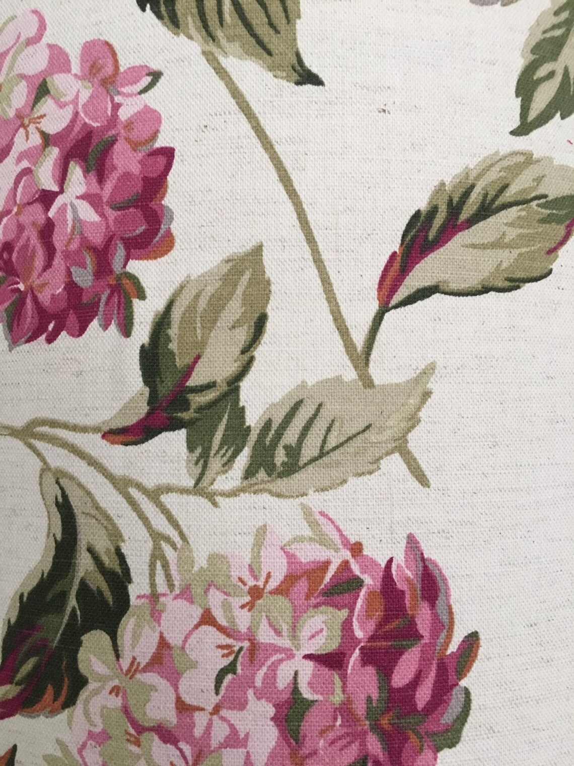 LAURA ASHLEY HYDRANGEA Abat-jour fait main Abat-jour en lin - Etsy France