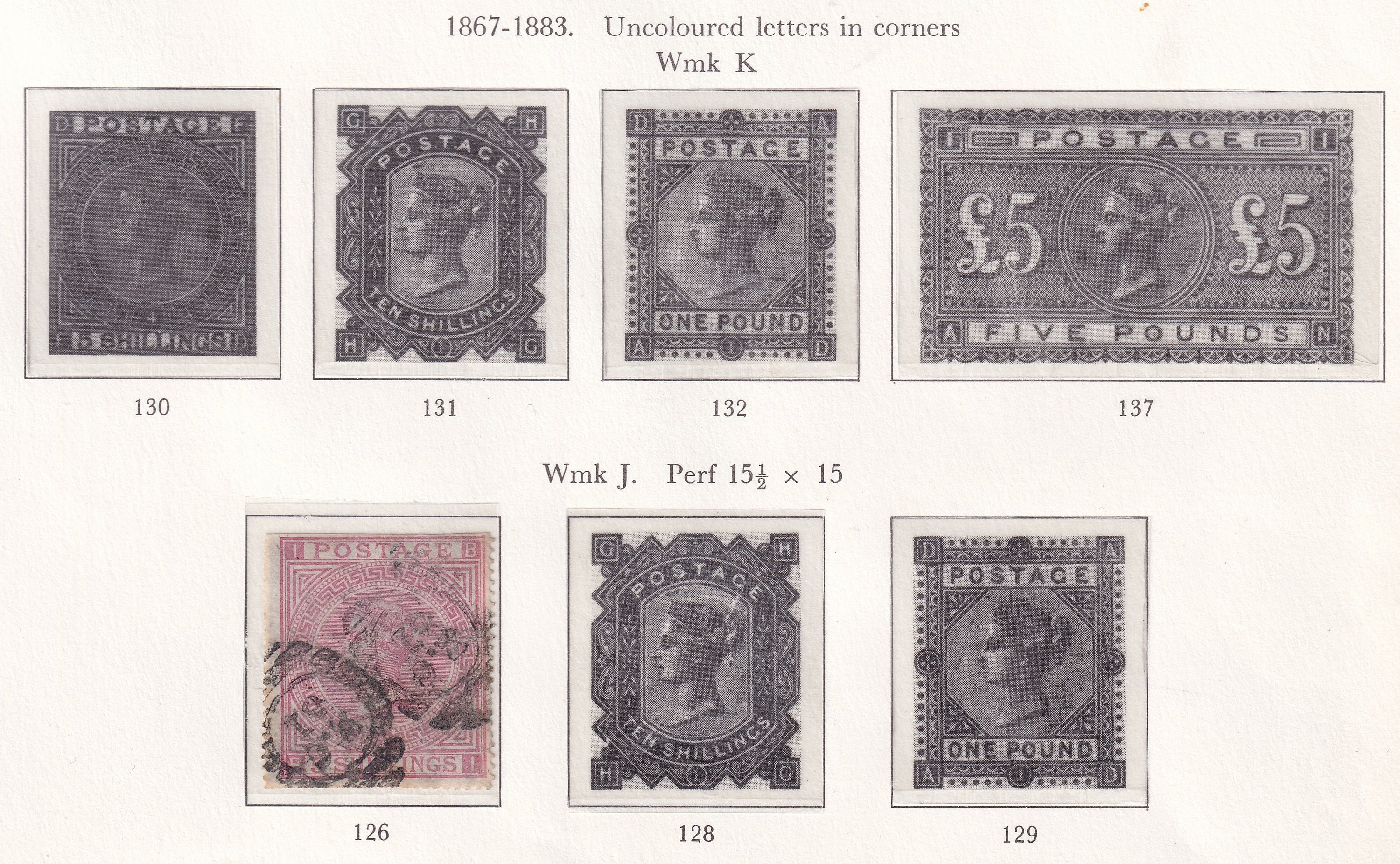 Queen Victoria Stamp Collection With Penny Black Tuppenny Blue Stanley ...