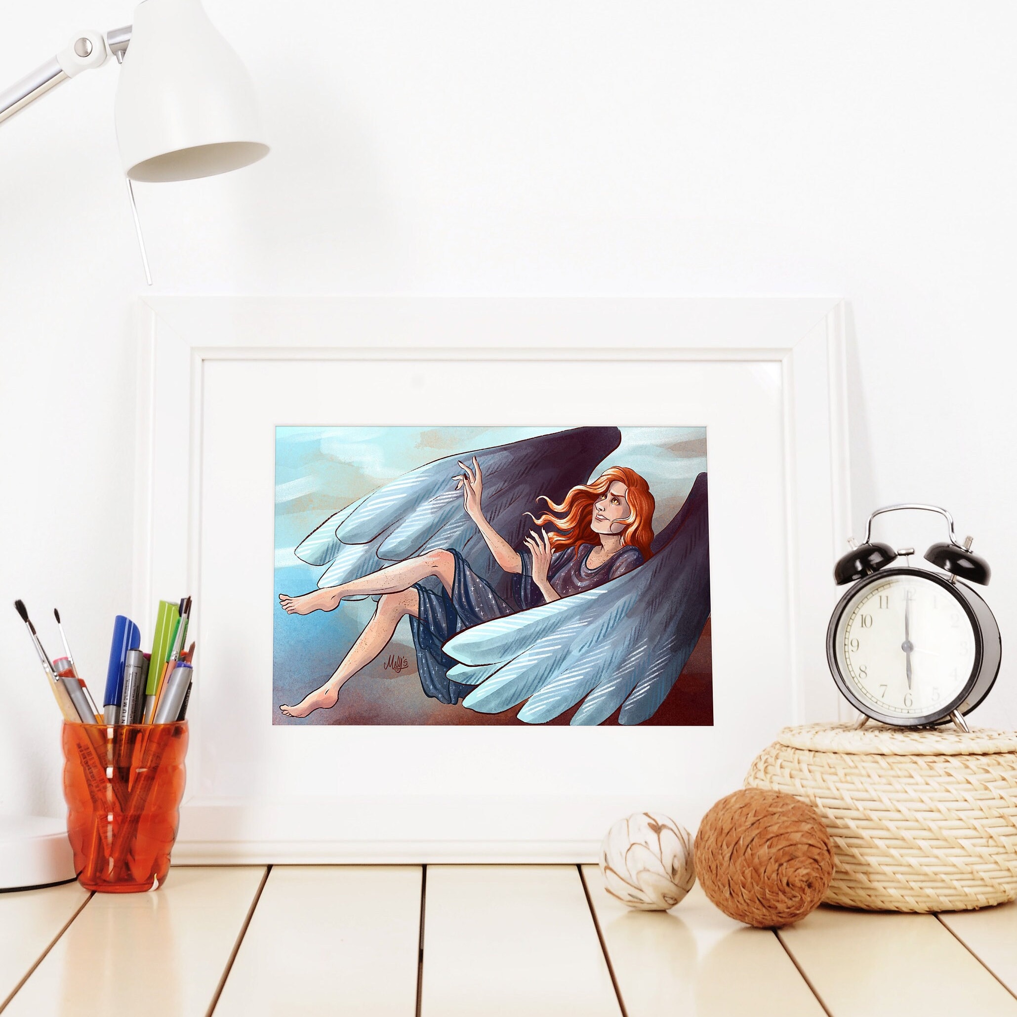 The Fall From Heaven GO Art Print - Etsy