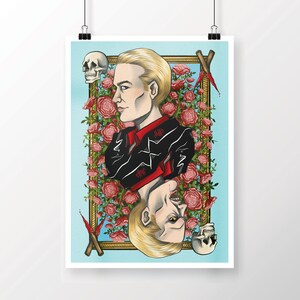 Buffy the Vampire Slayer Spike the Vampire Card Poster - Etsy
