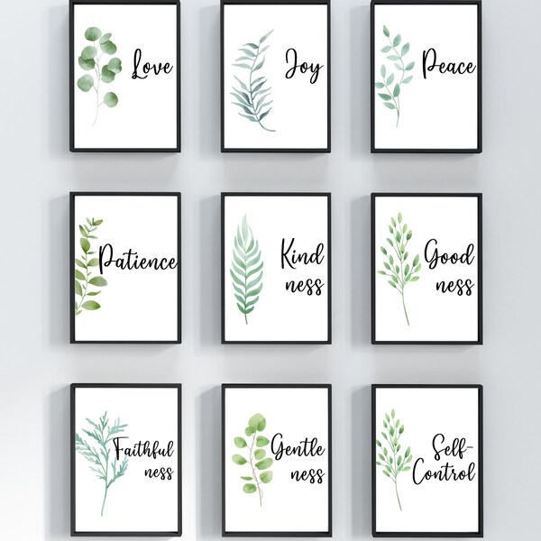 Fruit of the Spirit Poster - Etsy