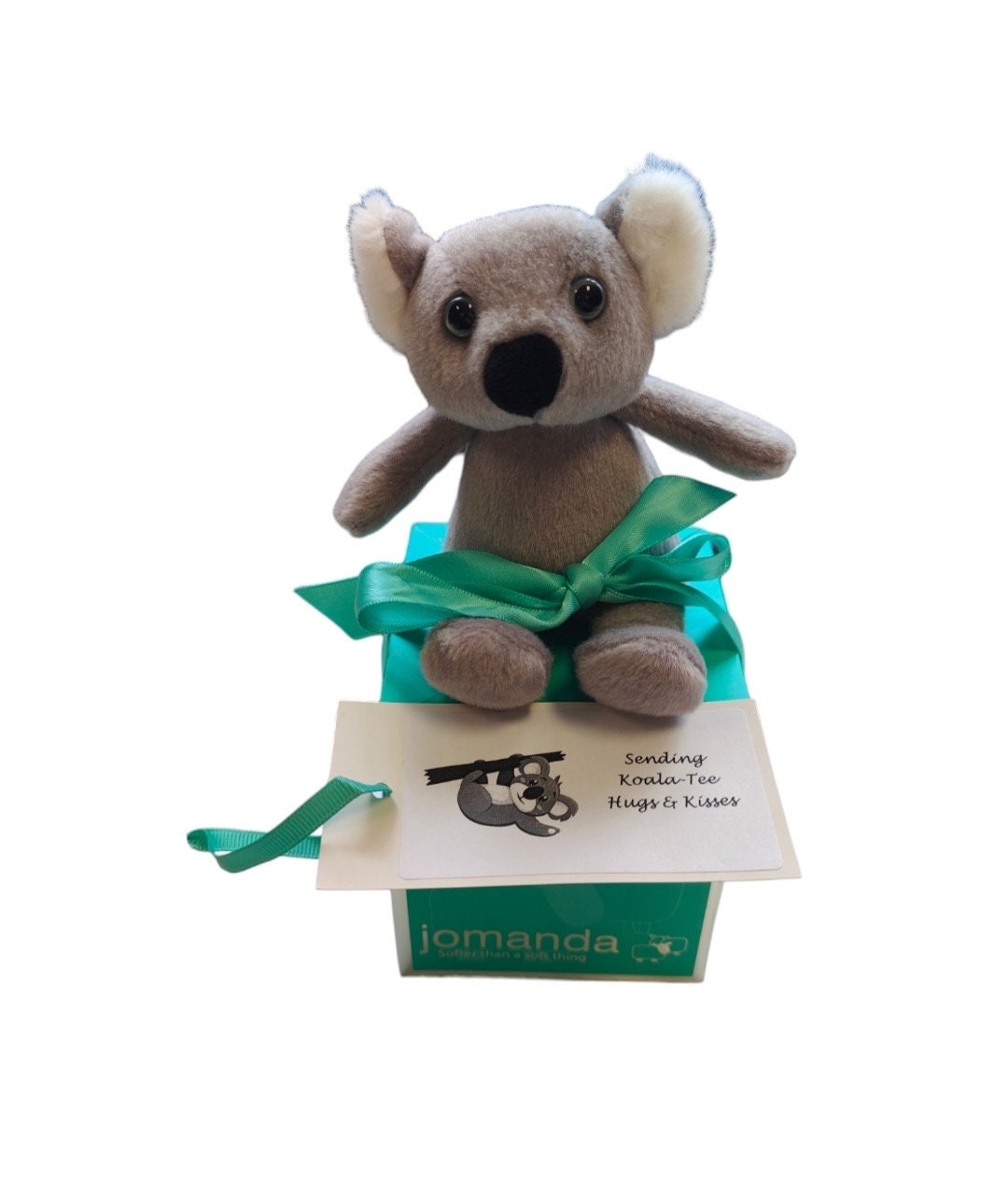 Mini Koala Plush Soft Toy in Pop up Box CE/UKCA. Sending Koala-tee Hugs ...