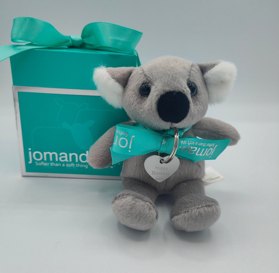 Personalised Mini Koala Plush Soft Toy in Pop up Box CE/UKCA - Etsy