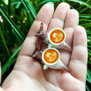 Latte Coffee Snails 2 - Etsy