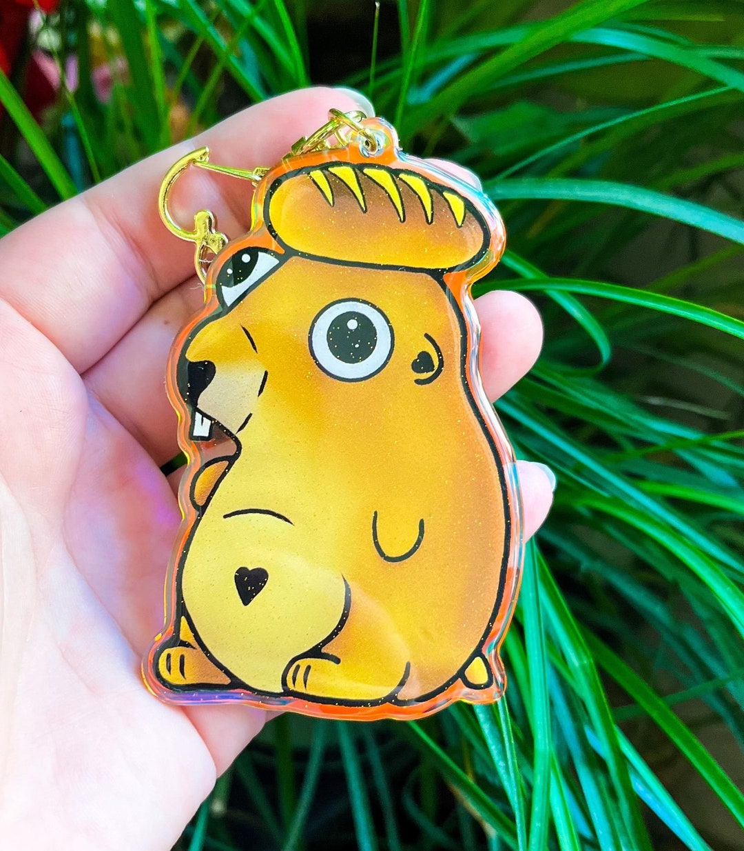 Bread Gopher Keychain - Etsy