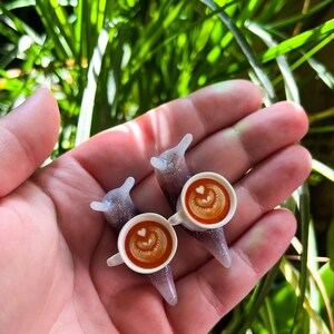 Latte Coffee Snails 2 - Etsy