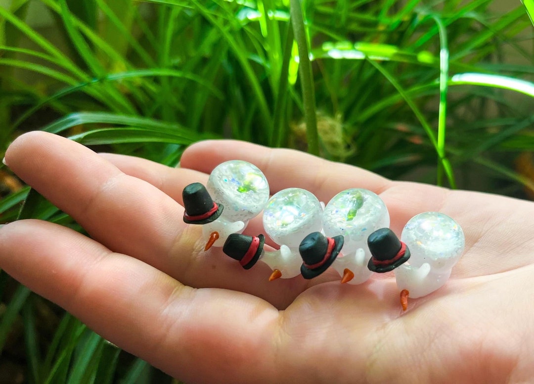 Snowmen Snails - Etsy