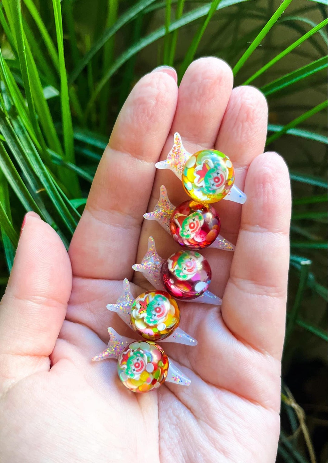 Clown Circus Snail - Etsy