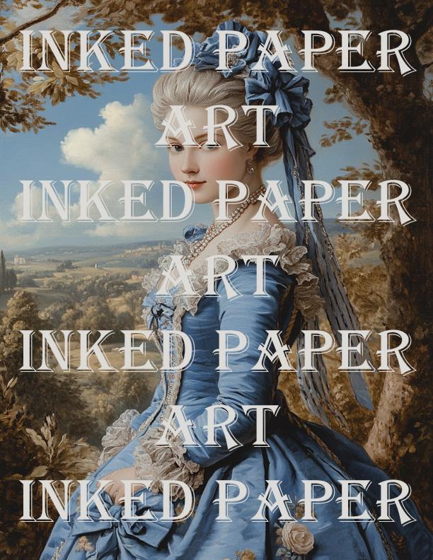 Antique French Marie Antoinette Digital Paper Kit (download) - Etsy