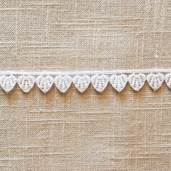Heart Lace Trim - Etsy