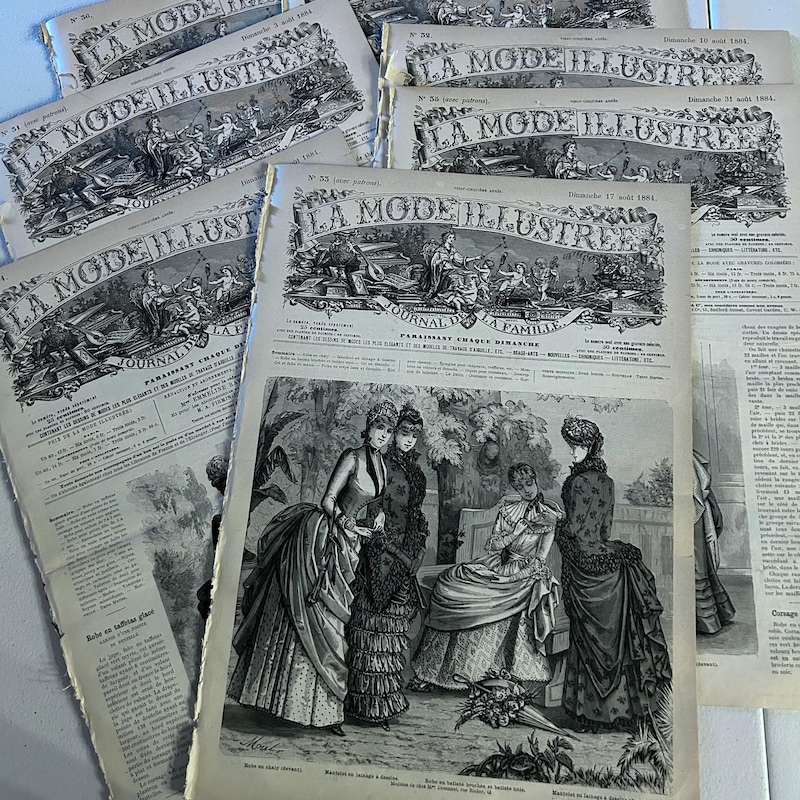 French Magazine Fashion - Etsy