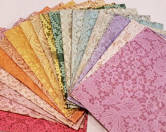 Hand Dyed Paper - Etsy